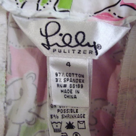 Lilly Pulitzer | Pants & Jumpsuits | Lilly Pulitzer Capri Pants 4 ...